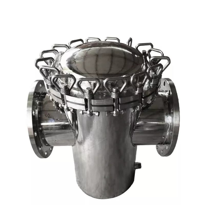 Rustproof SUS304 Stainless Steel Basket Type Filter Inline Basket ... Rustproof SUS304 Stainless Steel Basket Type Filter Inline Basket ...
