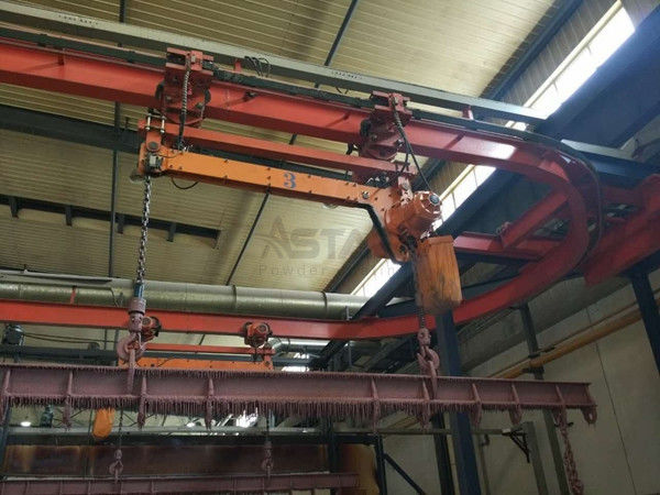 Heavy Products Chain Drive Conveyor System , Powder Coating Conveyor ...