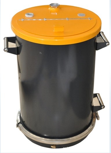 Detachable Round Fluidizing Hopper Seamless Welding