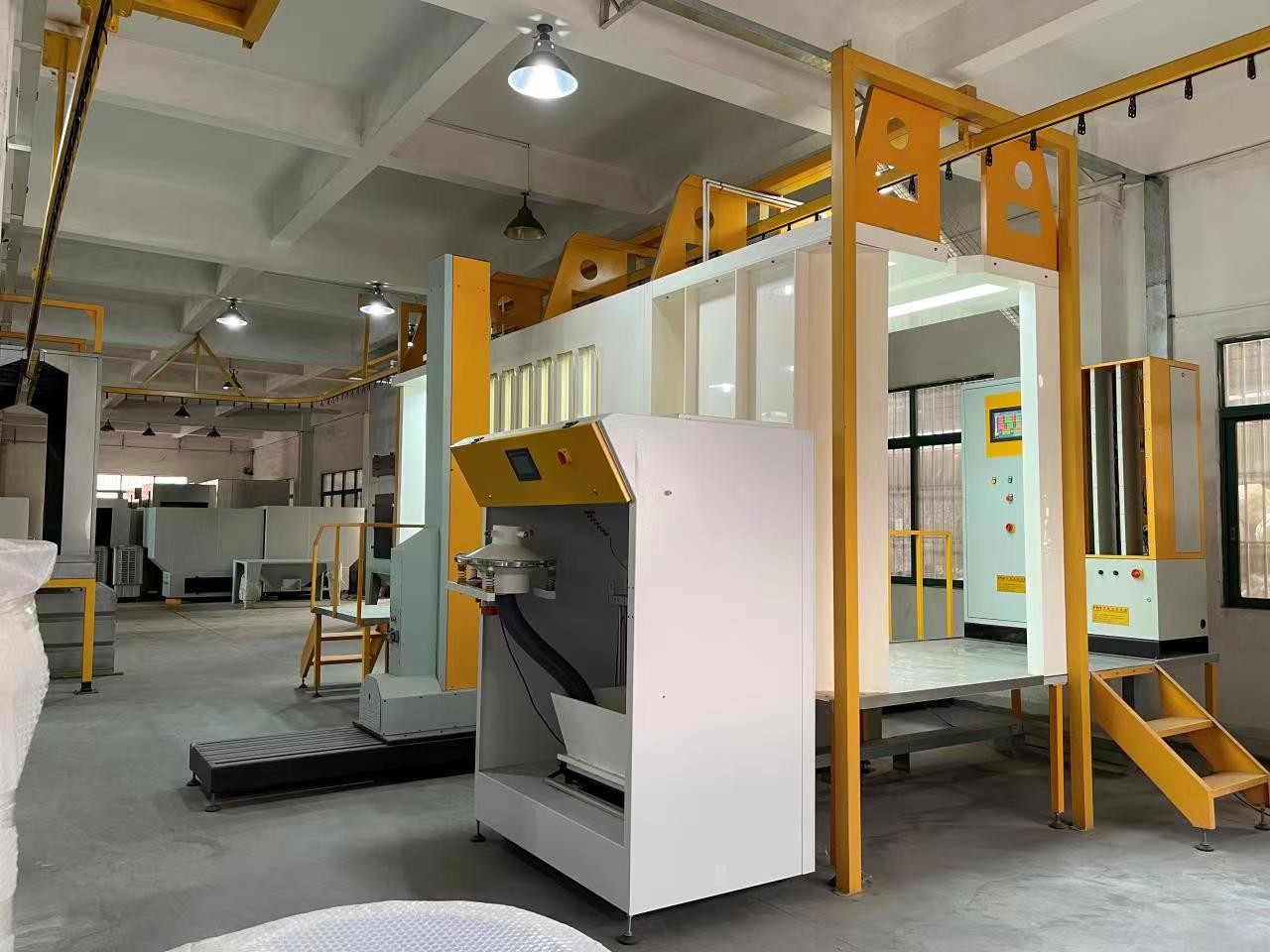 Automatic Powder Coating Machine With High Recovery Rate And Simple ...