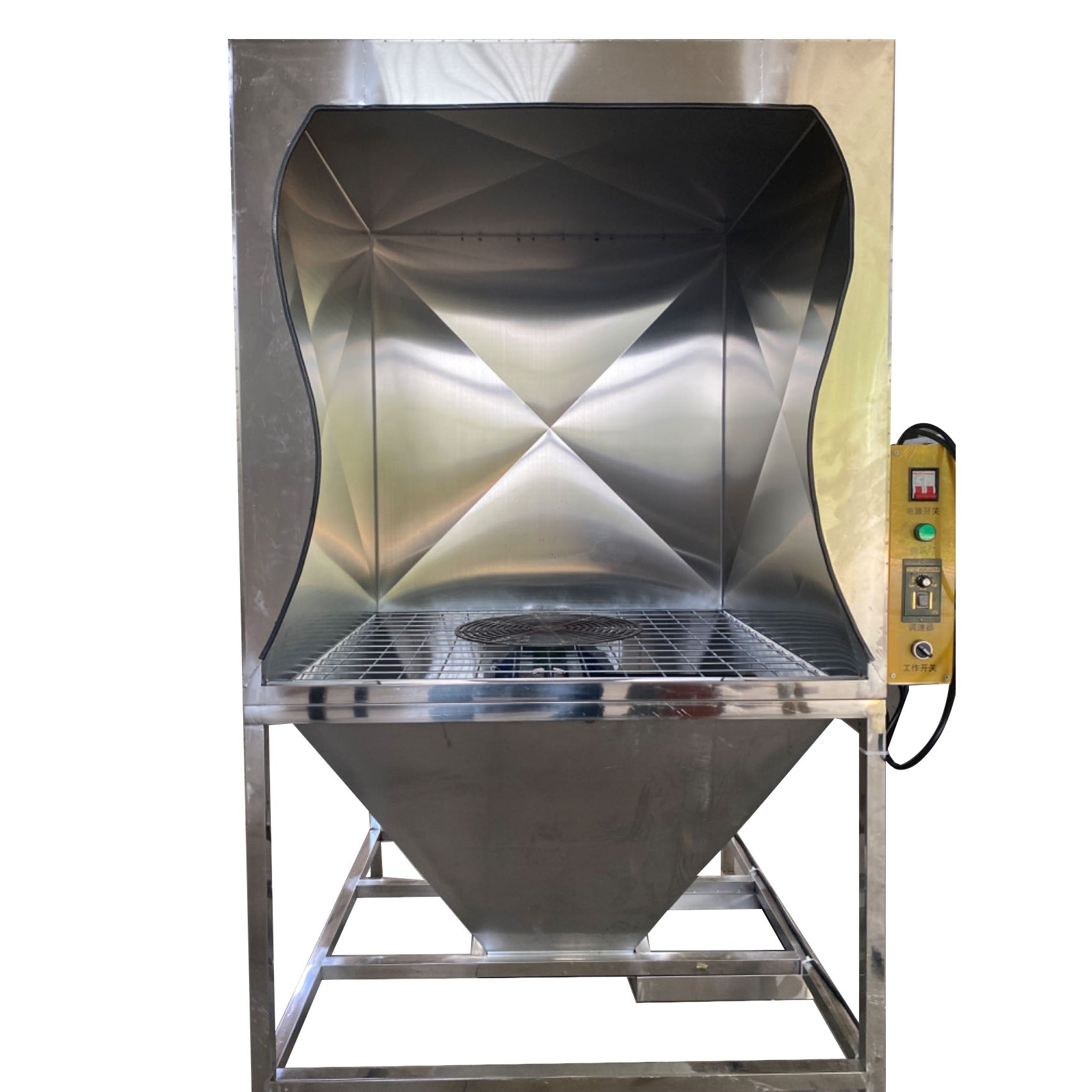 High Power Electrostatic Flocking Machine For Electrostatic Powder ...