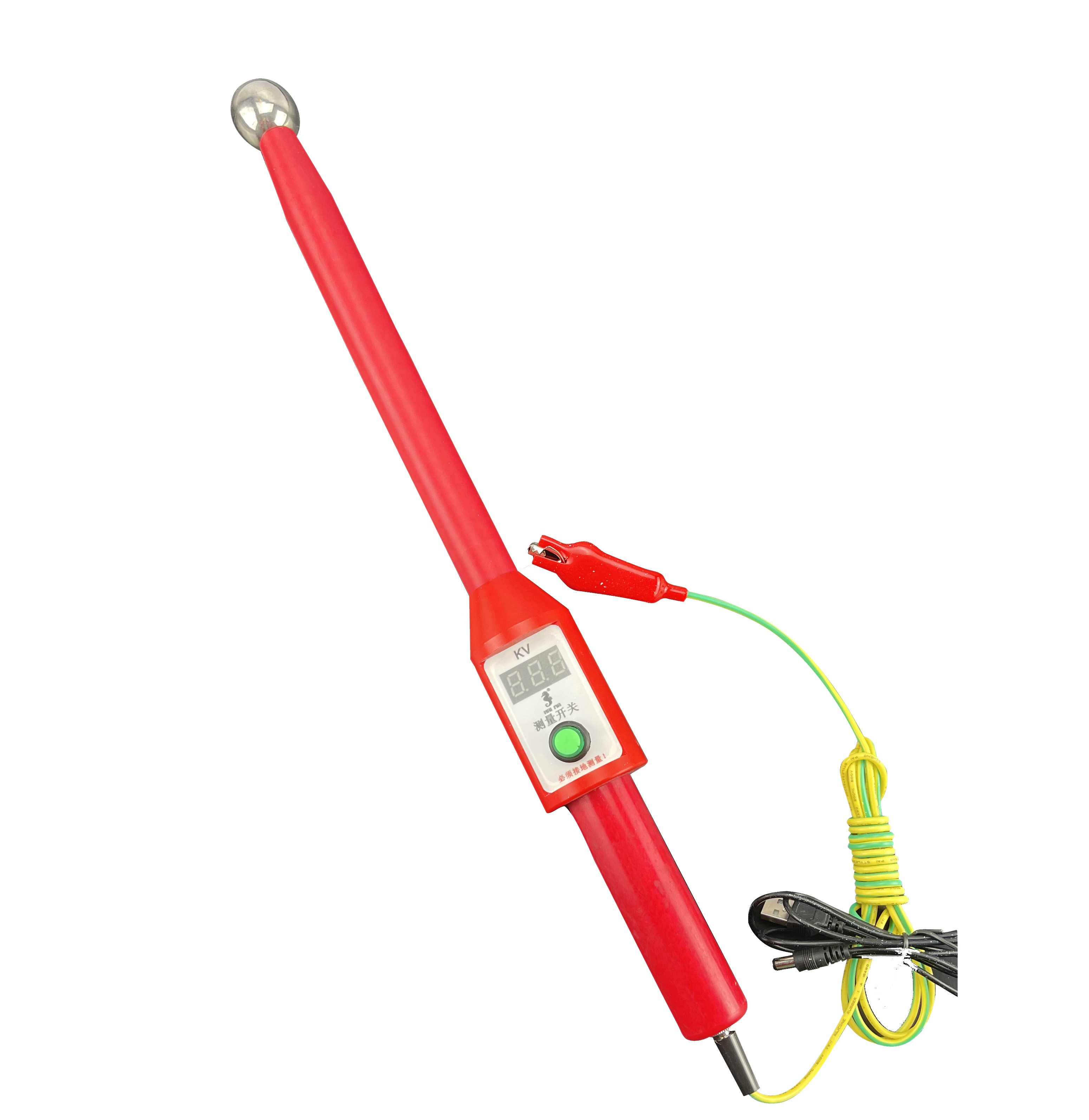 Portable Digital Display High Voltage Test Meter For Electrostatic ...